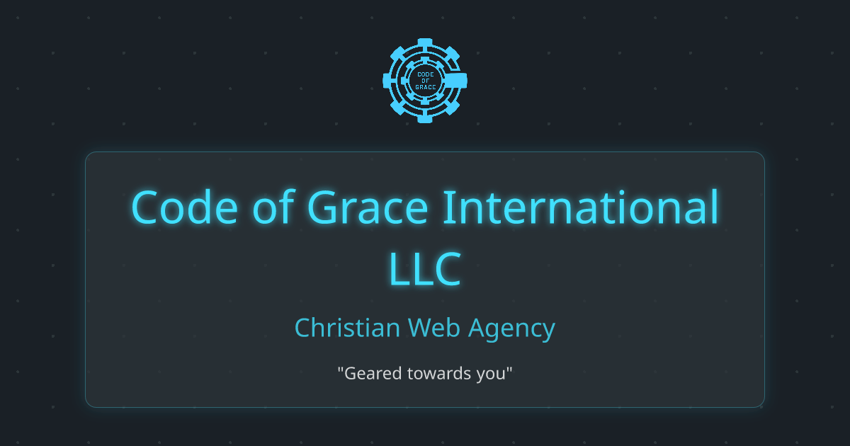 Code of Grace International LLC | Hosting, Wordpress, Web Dev ...